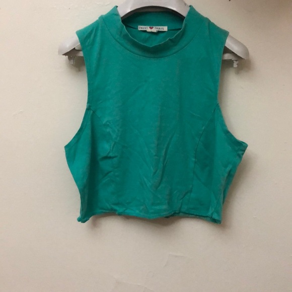 Tops | Aqua Top L | Poshmark